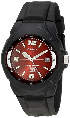 CASIO Men s MW600F 4AV Black Sport Watch - Warehousesoverstock