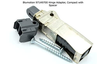 Blumotion 971A9700 Hinge Adapter Compact with Spacer 5 Piece ...