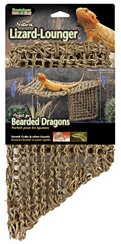 Penn Plax REP701 Lizard Lounger 100 Natural Seagrass Fibers For Anoles ...