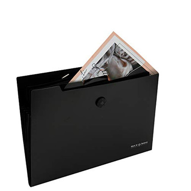 U Fan Expandable File Folder Organizer 5 Pockets A4 Letter Size ...