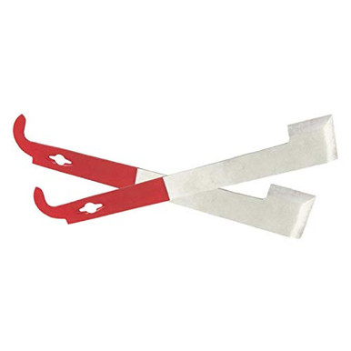 HunterBee J Hook End Beehive End Scraper Lifter Stainless Metal Steel ...