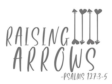 Creative Concepts Ideas Raising Arrows Psalms Christian CCI Decal Vinyl ...