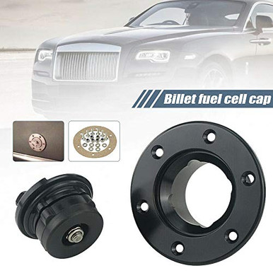 PQY Billet Aluminum Aircraft Style Fuel Cell Gas Cap with 6 Hole ...