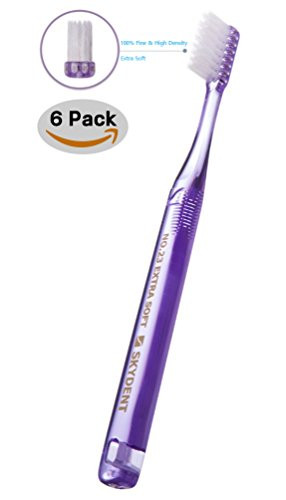 Sky Periodontal Care Toothbrush 6 Pack Super Soft Toothbrush for ...