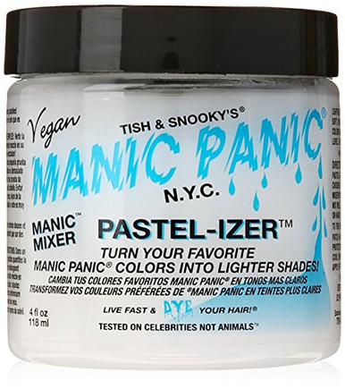 Manic Panic Pastel izer Pastel Hair Color Mixer Blend with Any Hair Dye ...