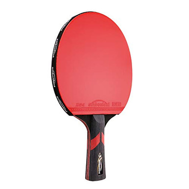 Professional Table Tennis Racket Paddle Wood Carbon Fiber Blade Flared ...