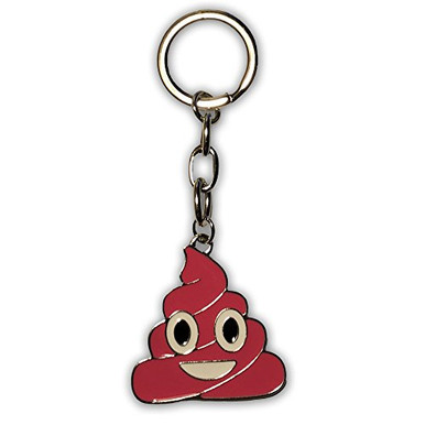 Emoji Key Chain Everything Emoji Pink Poo Keychain Small Key Charms for ...