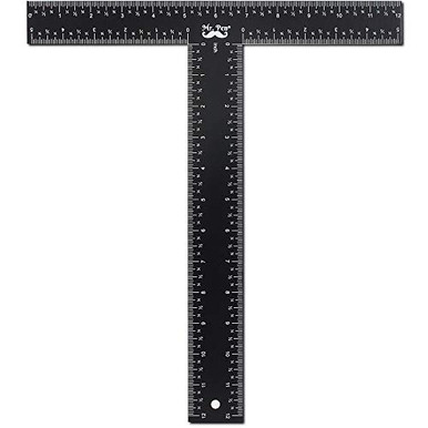 Mr. Pen - T Square, T Ruler, 12 inch Metal Ruler, T Square Ruler ...