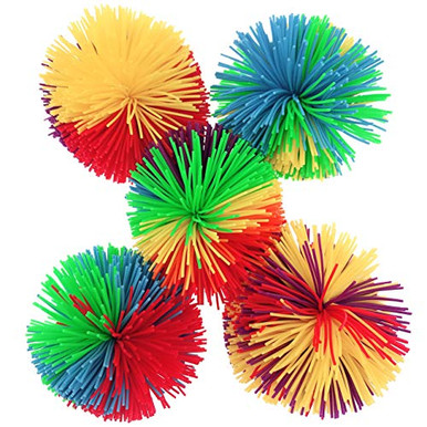 DORUS 5 Pack Stress Balls Monkey Stringy Balls 2.75 Inches, Soft Active ...