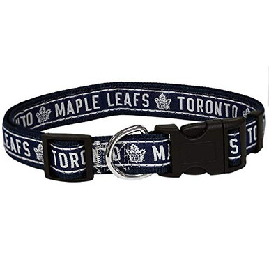 Pets First NHL Toronto Maple Leafs Collar for Dogs Cats Small ...