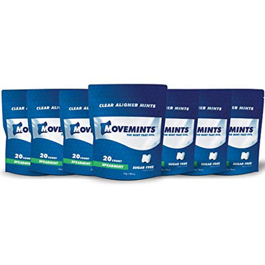 Movemints Clear Aligner Mints Specially Designed for Invisalign Braces ...