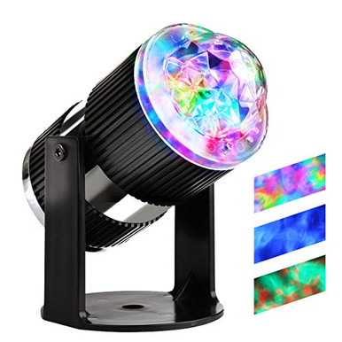 LED Party Light Effect Lamp RGB with Speed-Control Flowing Aurora/Cloud ...