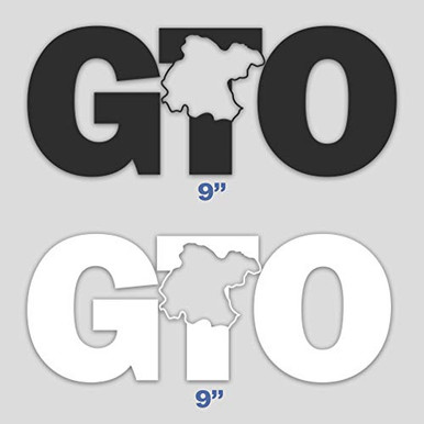 Edward Co x2 GTO Sticker Guanajuato Decal Mexico Letters Car Truck ...