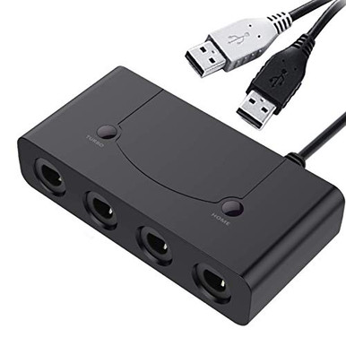 GameCube Controller Adapter for Switch, Wii U and PC, 4 Port / GC ...