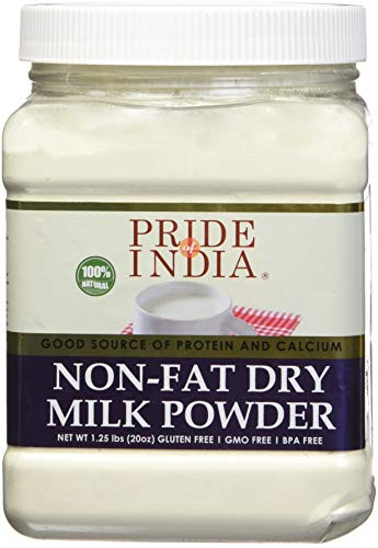 Pride Of India Nonfat Dry Milk Powder Protein Calcium Rich 1 25 lbs ...