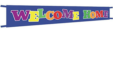 Extra Large Welcome Home Banner,Welcome Home Bunting Banner,Homecoming ...