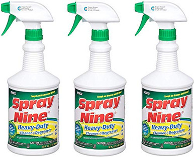 Spray Nine 26832 Heavy Duty Cleaner Degreaser and Disinfectant 32 oz 3 ...
