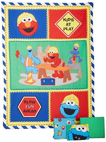 Sesame Street Construction Zone 4 Piece Toddler Set - Warehousesoverstock