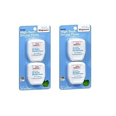 Walgreens Hi Tech Dental Floss 54 7 Yards pack of 2 - Warehousesoverstock