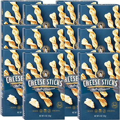 John Wm Macy s Cheese Sticks Melting Parmesan 4 Ounce 12 Pack Sourdough ...