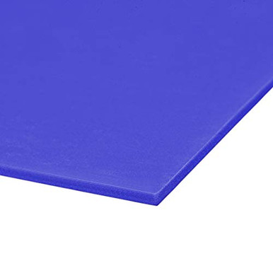 uxcell PVC Foam Board Sheet 3mm T x 8 W x 12L Blue Double Sided ...