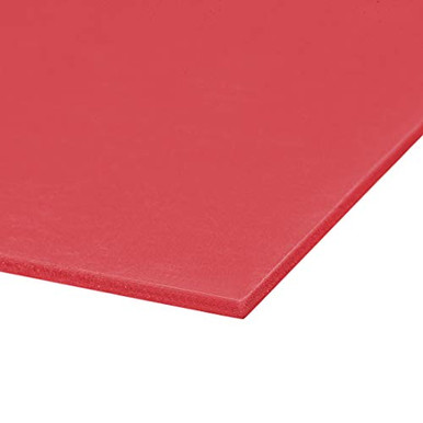uxcell PVC Foam Board Sheet 3mm T x 12 W x 16L Red Double Sided ...