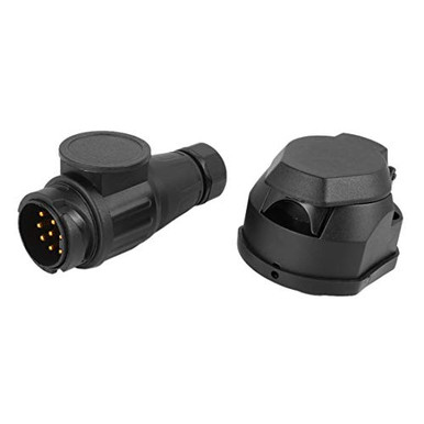 X AUTOHAUX DC 12V 13 Pin Car Trailer Caravan Plug Socket Wiring ...