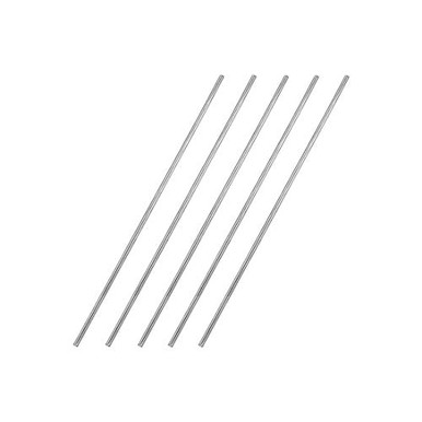 uxcell 2mm x 150mm 304 Stainless Steel Solid Round Rod for DIY Craft ...