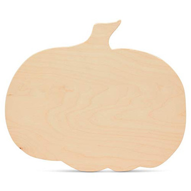 Wooden Pumpkin Cutouts Extra Large 16 x 13 5 Inches Package of 2 ...