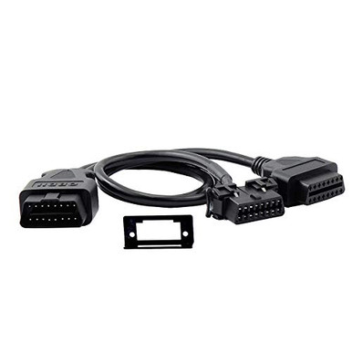 iKKEGOL OBD2 OBD II Full 16 Pin Splitter Y Open Cable J1962 1 Male to 2 ...
