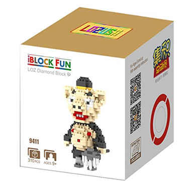 LOZUSA Cartoon Character 310 PCS Diamond Block Mini Figure Hero Micro ...