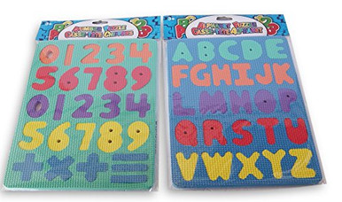 Children's Basic Learning Puzzle Set - Alphabet and Numbers ...
