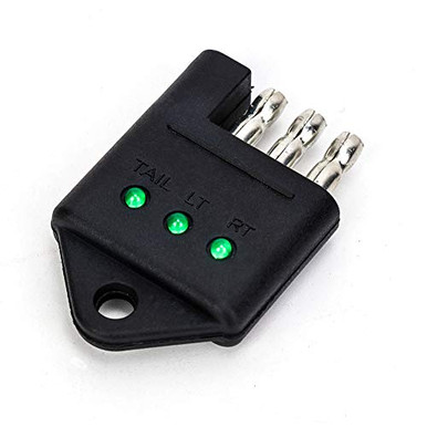 TIROL 4 Pin Trailer Tester Connector Trailer Wiring Tester 4 Pin ...