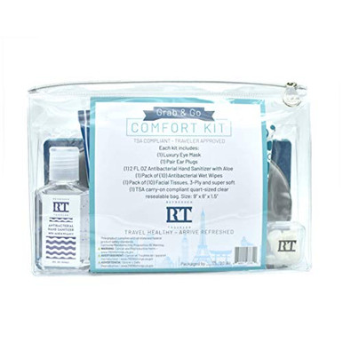 Travel Safety Kit - Comfort Kit - Refreshed Travel - Air Travel ...