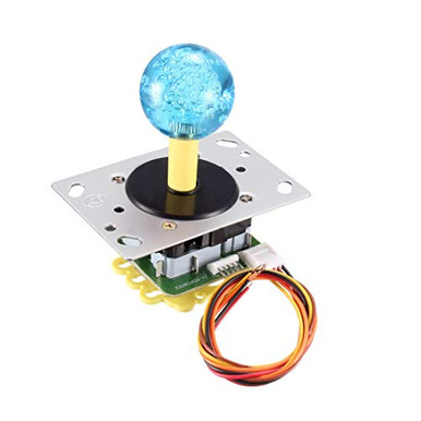 uxcell Joystick Control Stick Rocker Switch 10 Pin 4/8 Way Transparent ...