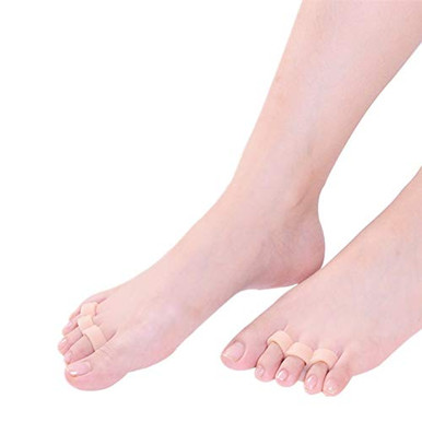 Duorui 2 Pairs Gel Hammer Toe Pads Hammer Toe Cushion Overlapping Toes ...