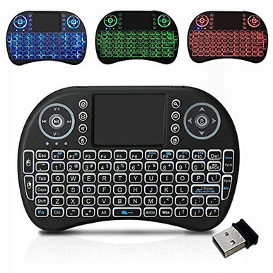 ADVANTEC Mini Handheld Wireless USB Keyboard with Touchpad for Windows ...