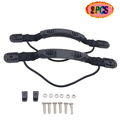 2PCS Kayak Boat Handles Black, Marine Kayak Lightweight Design Carry ...