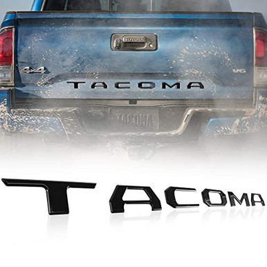 BUNKER INDUST Tailgate Insert Letters Compitable for Toyota Tacoma 2014 ...