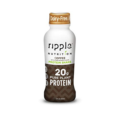 Ripple Vegan Protein Shake Coffee 20g Nutritious Plant Based Pea ...