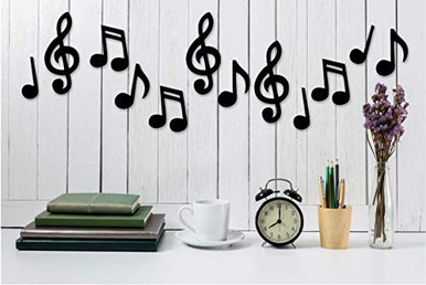 12 Matboard Music Notes Largest 89 Inch this is Not Vinyl Decal or Peel ...