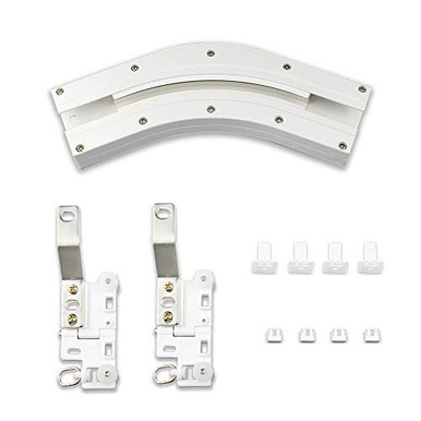 zemismart 135 Degree Corner Tracks Connecter for Motorized Curtain ...