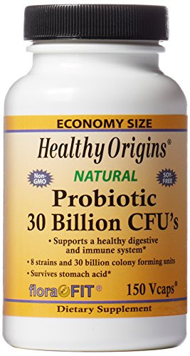 Healthy Origins Probiotic 30 Billion Cu's Shelf Stable, 150 Count ...