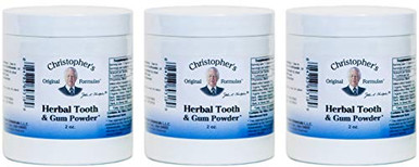 Christopher's Original Formulas Herbal Tooth and Gum Powder 2 Ounce (3 ...