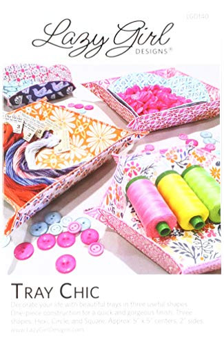 Lazy Girl Design LGD140 Tray Chic Pattern - Warehousesoverstock
