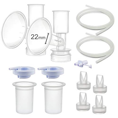 Maymom Pump Parts for Ameda Purely Yours Pumps Incl Silicone Membrane ...