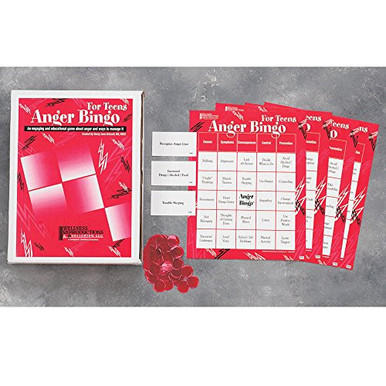 Anger Bingo for Teens An Engaging and Educational Game About Anger and ...
