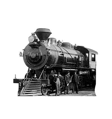 Advanced Graphics Antique Steam Engine Life Size Cardboard Cutout ...