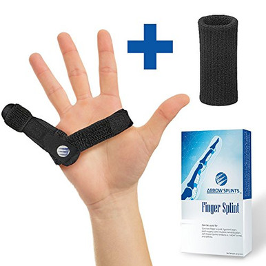 Arrow Splints Mallet Finger Splint Trigger Finger Brace fits Pinky ...