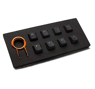 Rubber Gaming Backlit Keycaps Set - 8 Keys Rubberized DoubleShot Key ...